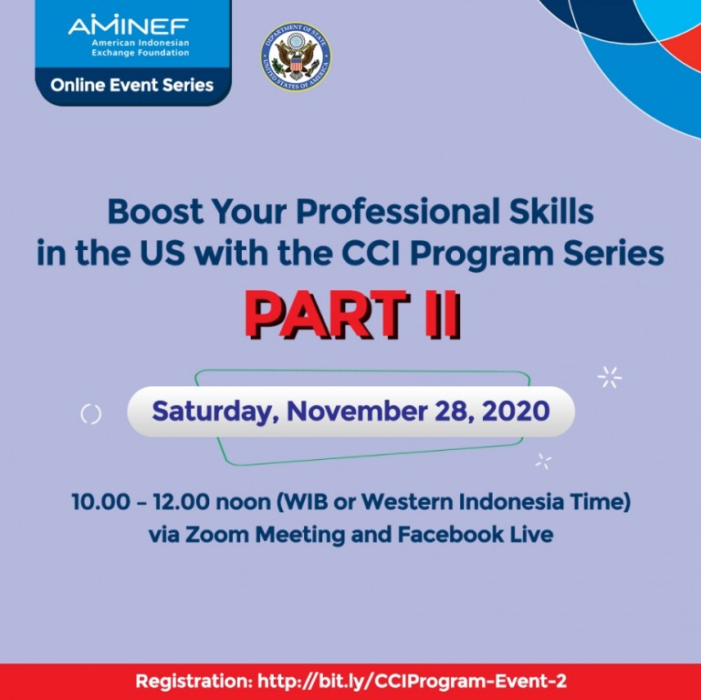 Online Event - CCI Program Series - Part II