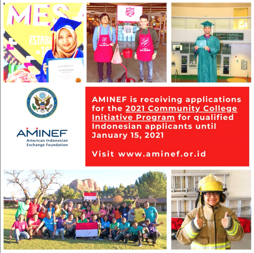 Call for Applications - 2021 Community College Initiative (CCI) Program