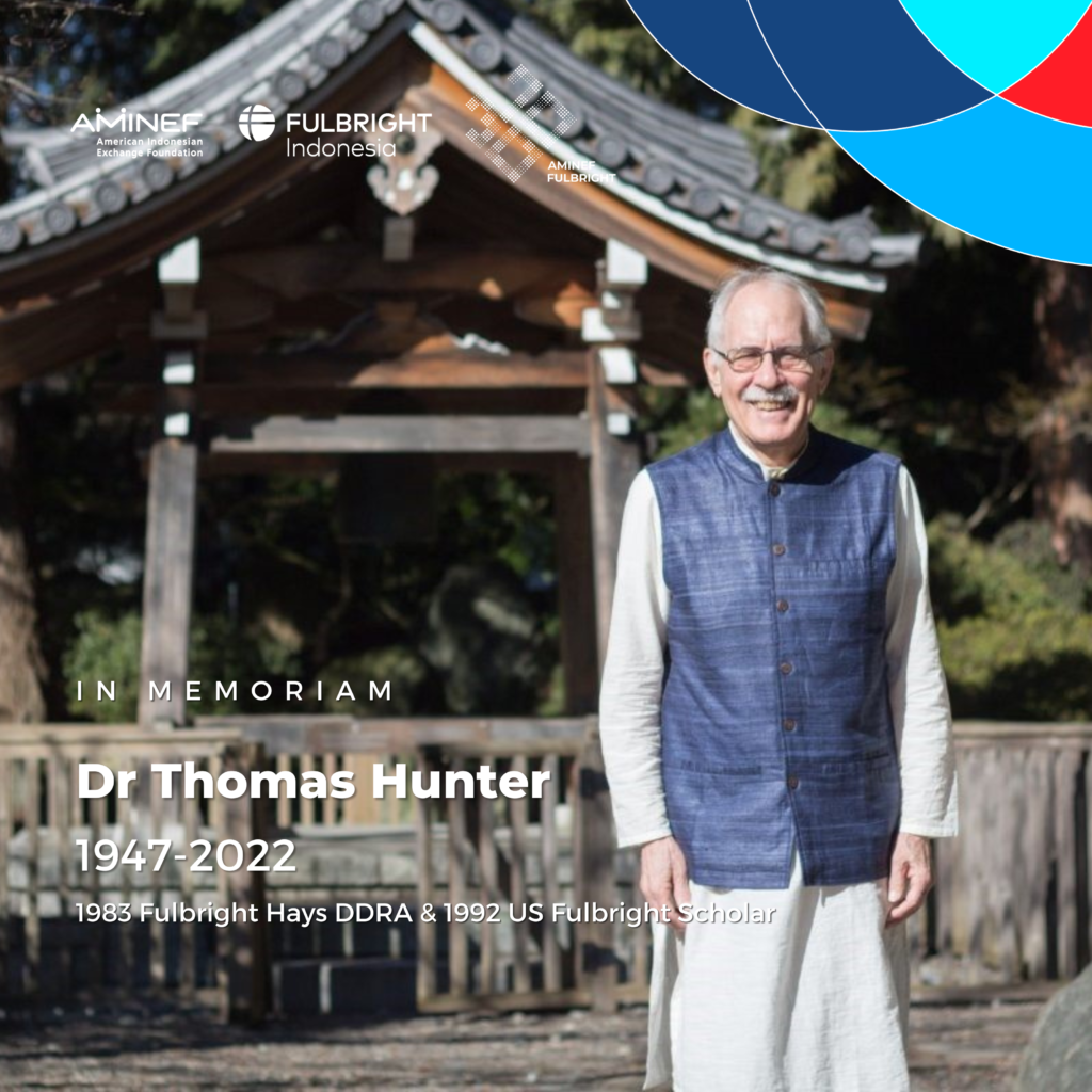 In Memoriam of Dr Thomas Hunter