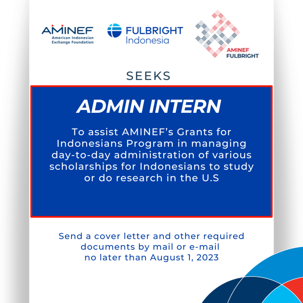 Job Opening: Admin Intern
