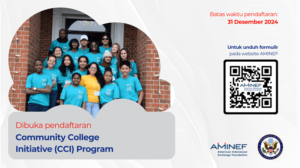 Dibuka pendaftaran Community College Initiative (CCI) Program